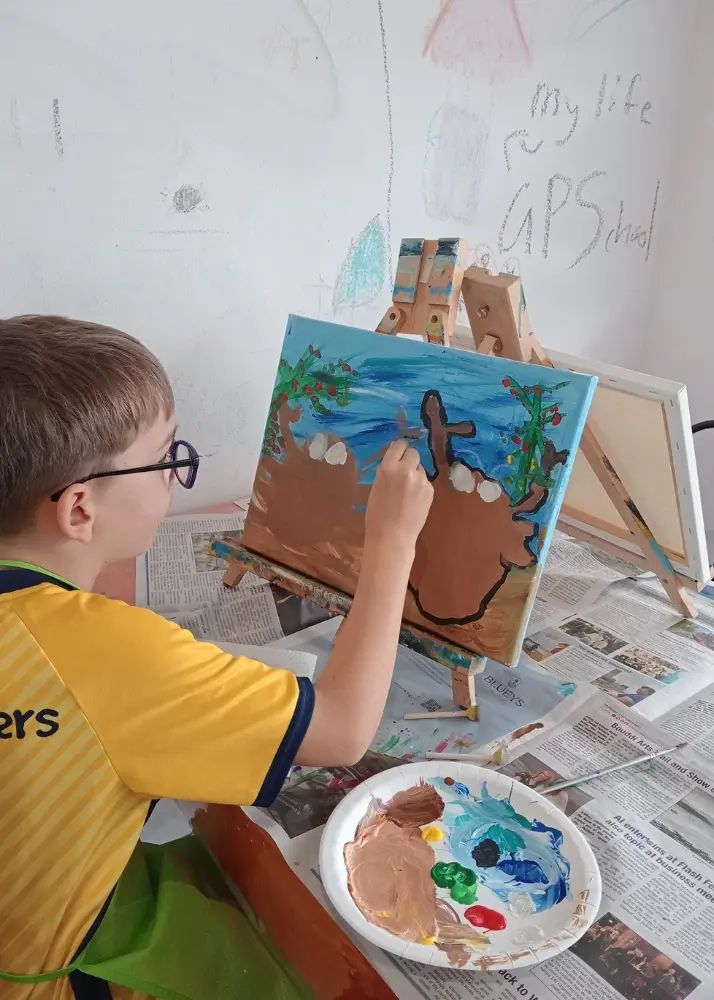 Paint And Fun Family Class